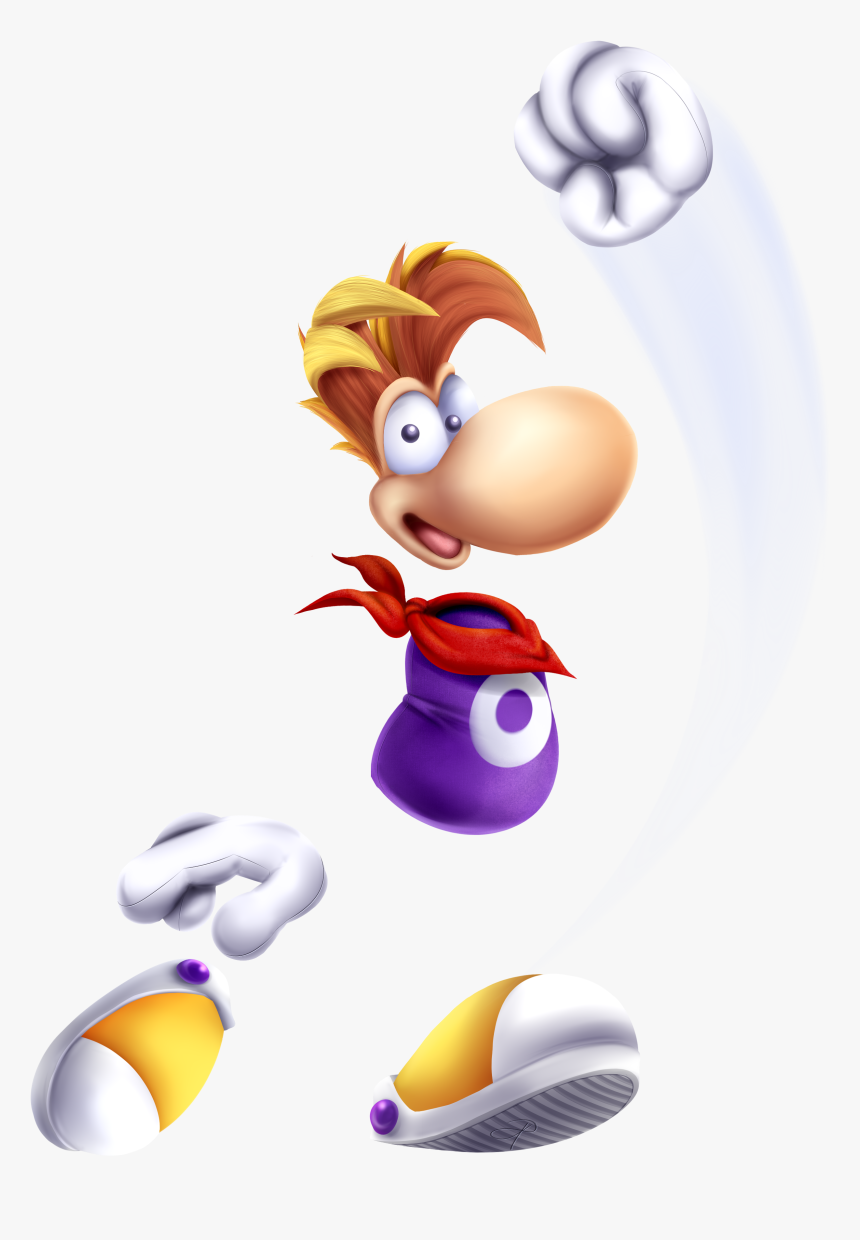 Rayman - Cartoon, HD Png Download , Transparent Png Image - PNGitem