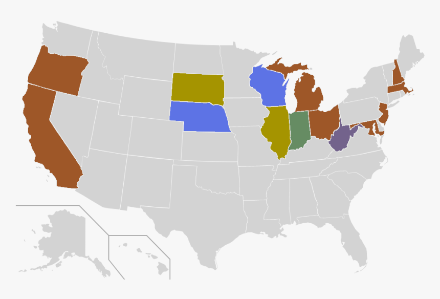 Republican Presidential Primary Results, 1928 - States With Red Flag ...