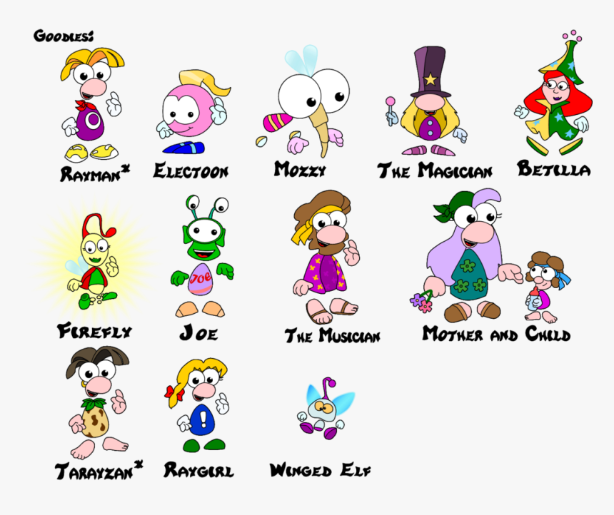 One Of Rayman Main Objective Is To Help Save The Electoons - Rayman ...