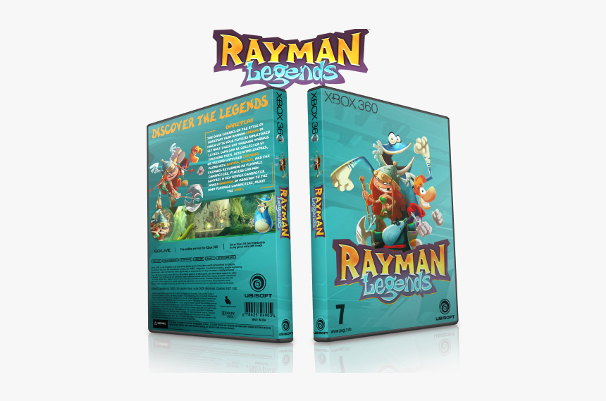 Rayman Legends Box Art Cover - Rayman Legends, HD Png Download ...