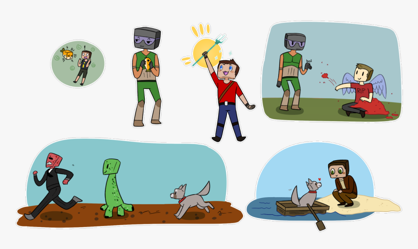 Hermitcraft Art, HD Png Download , Transparent Png Image - PNGitem