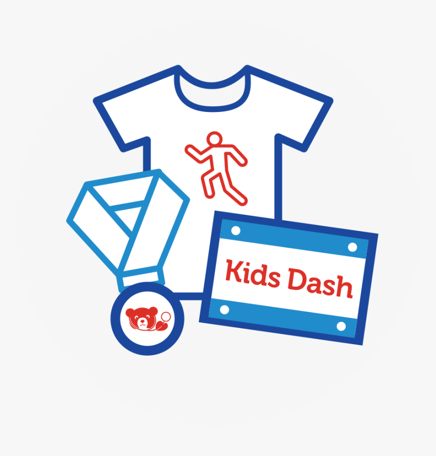 Raceicons Kids Dash - Vector T Shirt Icon, HD Png Download ...