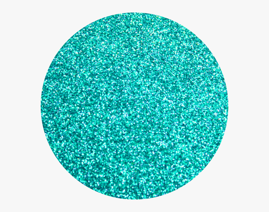 234 Turquoise - Turquoise Glitter Circle Png, Transparent Png ...