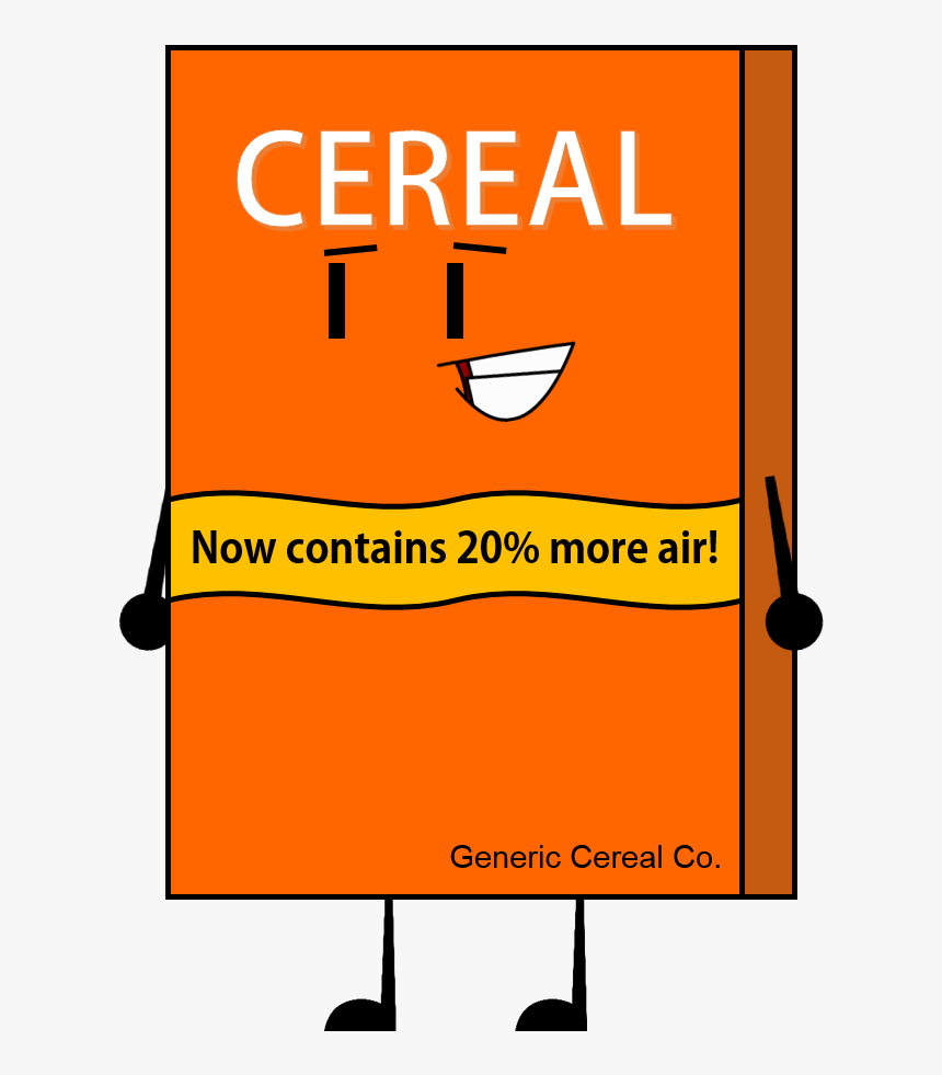Transparent Cereal Box Png - Object Shows Cereal Box, Png Download ...