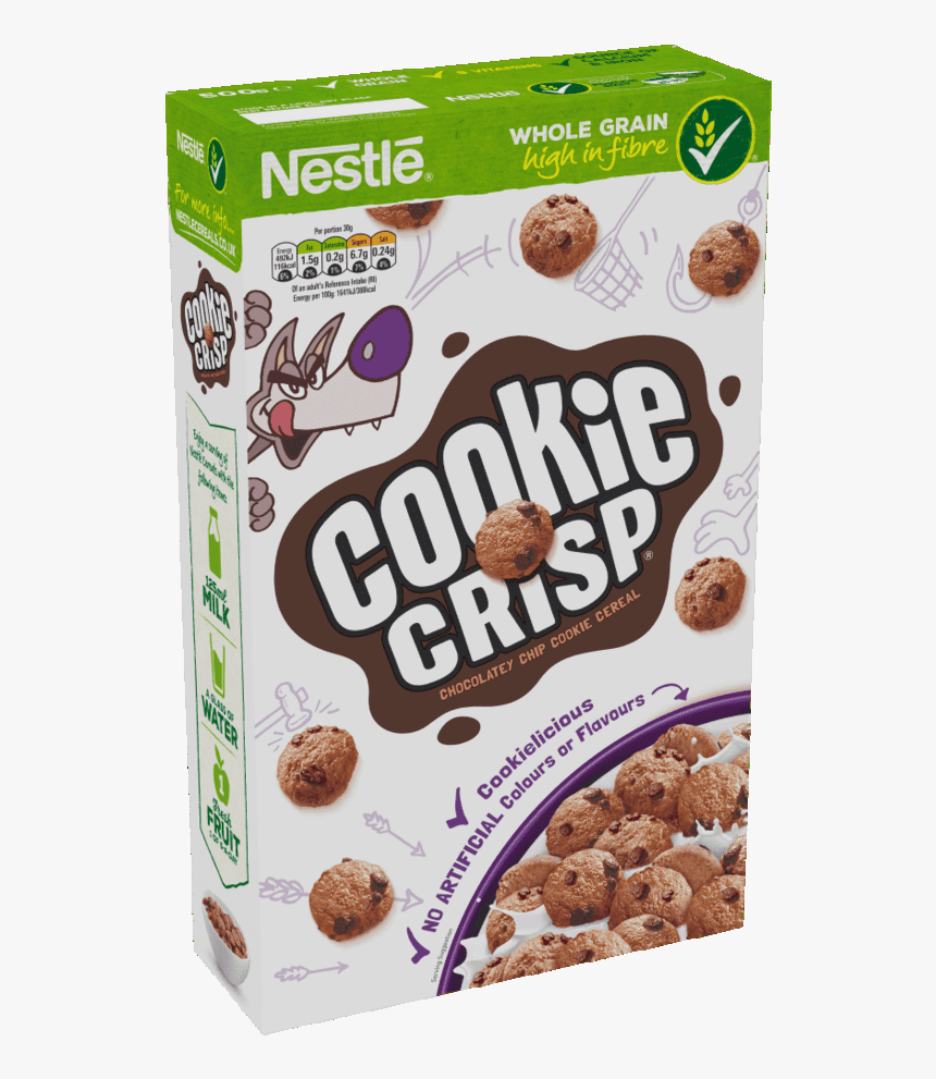 Transparent Cereal Box Png - Cookie Crisp Cereal Box, Png Download ...