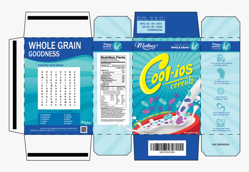 Cereal Box Labels Png, Transparent Png , Transparent Png Image - PNGitem