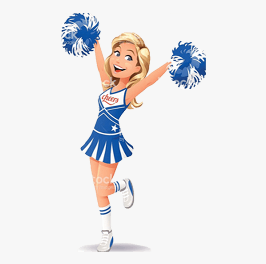 Cheerleader Illustration Png, Transparent Png , Transparent Png Image ...