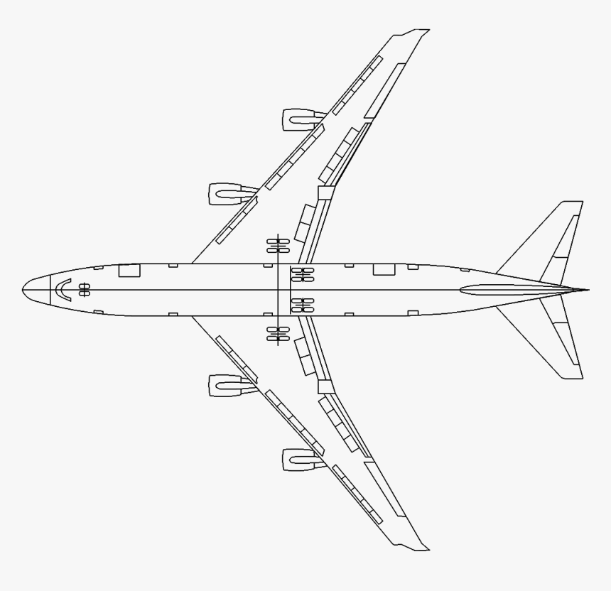 Boeing 747 Design, HD Png Download , Transparent Png Image - PNGitem