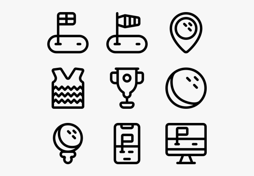 Golf - Icons For Applications, HD Png Download , Transparent Png Image ...