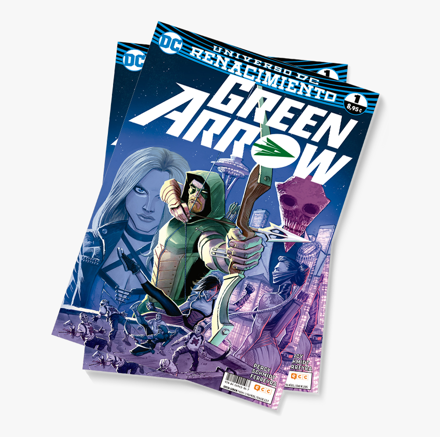 Transparent Green Arrow Comic Png - Comics, Png Download , Transparent ...
