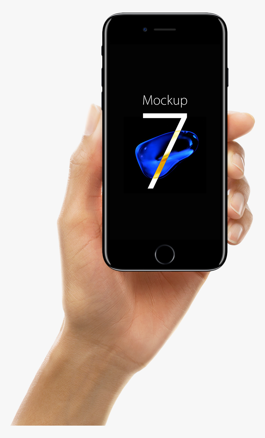 Html5 Device Mockups - Hand Graphic Holding Phone Png, Transparent Png , Transparent Png Image ...