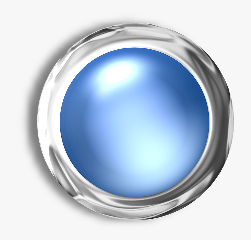 Transparent Silver Button Png, Png Download , Transparent Png Image ...