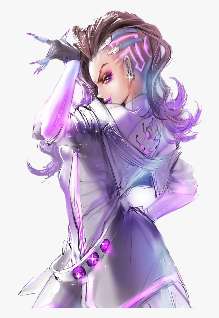 Transparent Sombra Png - Sombra Overwatch Transparent Fanart, Png ...