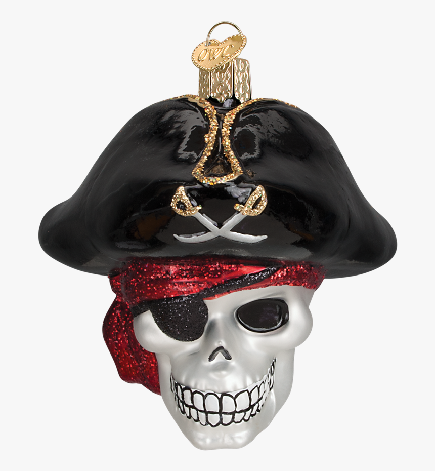 Jolly Roger Skeleton Pirate Ornament - Jolly Roger, HD Png Download ...
