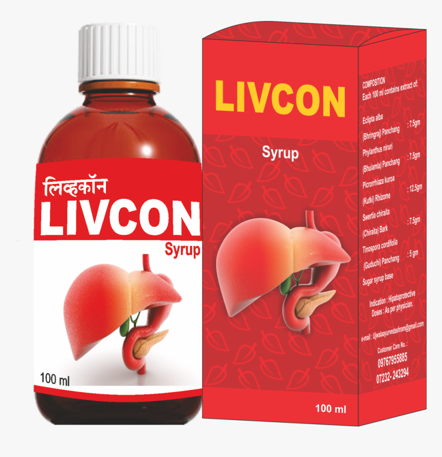 Livcon Syrup, HD Png Download , Transparent Png Image - PNGitem