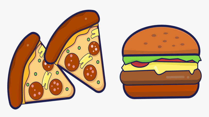 Junk Food - Food Clipart, HD Png Download , Transparent Png Image - PNGitem