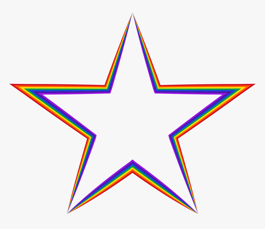 Transparent Rainbow Line Png - Us Air Force Star Logo, Png Download ...