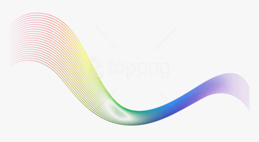 Download Rainbow Line Decoration Clipart Png Photo - Colour Line Art ...