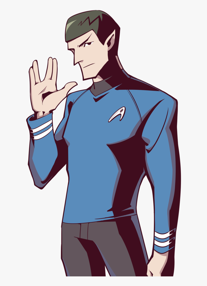 Star Trek Spock Cartoon Png, Transparent Png , Transparent Png Image ...