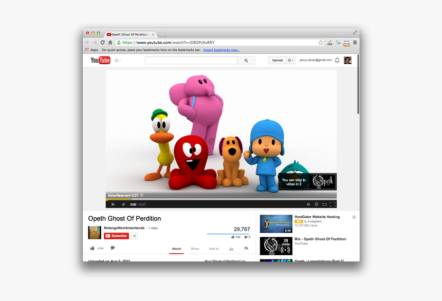 Pocoyo Cartoon, HD Png Download , Transparent Png Image - PNGitem