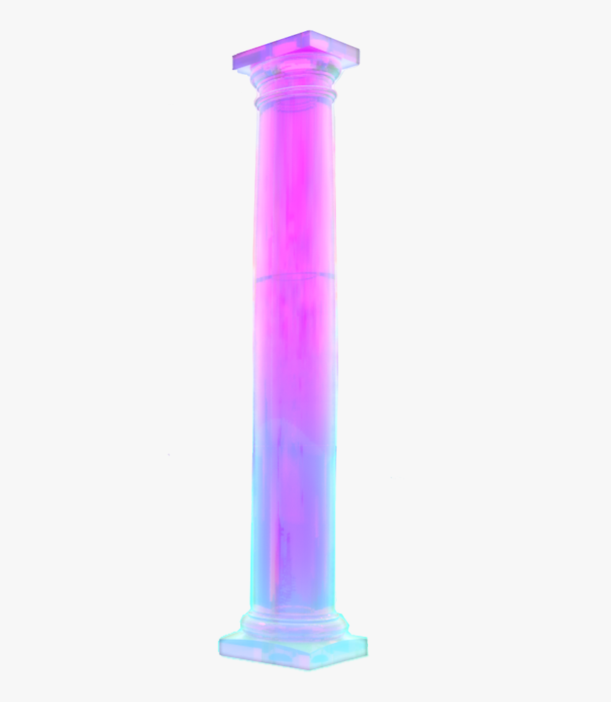 #translucent #column #aesthetic #seapunk #vaporwave - Column, HD Png ...