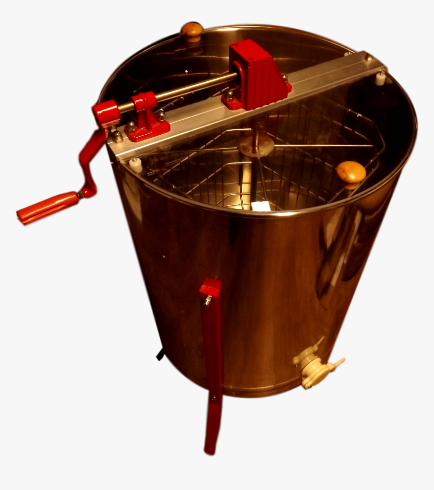4 Frame Honey Extractor With Stainless Steel Cage And - Deep Fryer, HD ...
