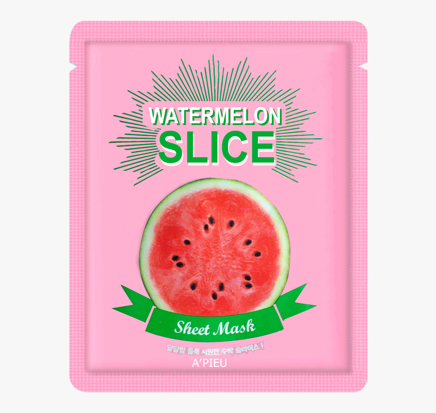 Apieu Watermelon Slice Sheet Mask, HD Png Download , Transparent Png ...