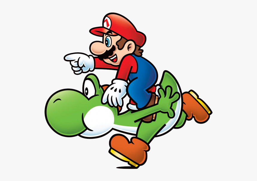 Mario Riding Yoshi