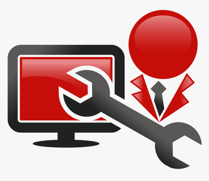 Computer Mechanic Cliparts - Computer Repair Logo Png, Transparent Png ...