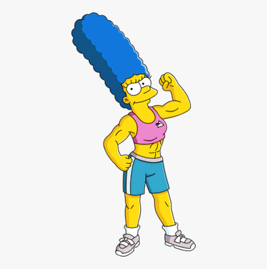 Image Muscular Marge Tapped Out - Simpsons Muscle Marge, HD Png ...