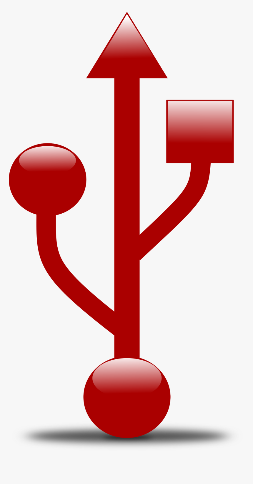 Usb,symbol Port,free Vector - Computer Port, HD Png Download ...