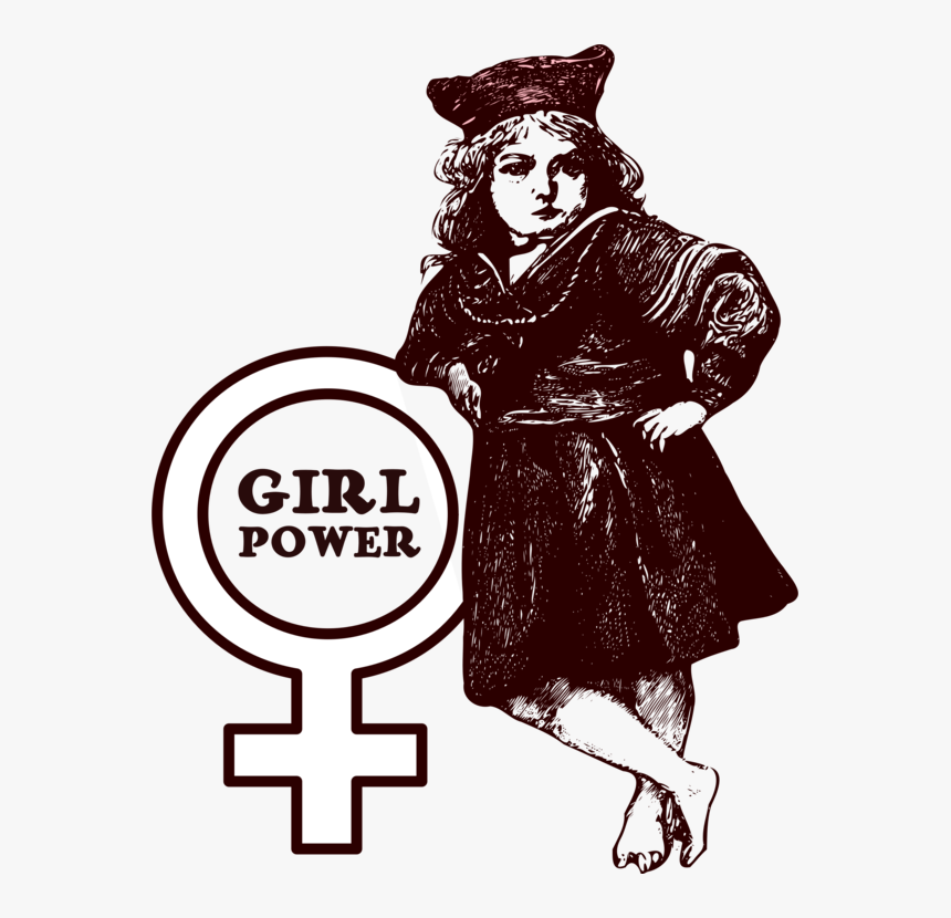 Girl Power Symbol - Png Power Girl, Transparent Png , Transparent Png ...