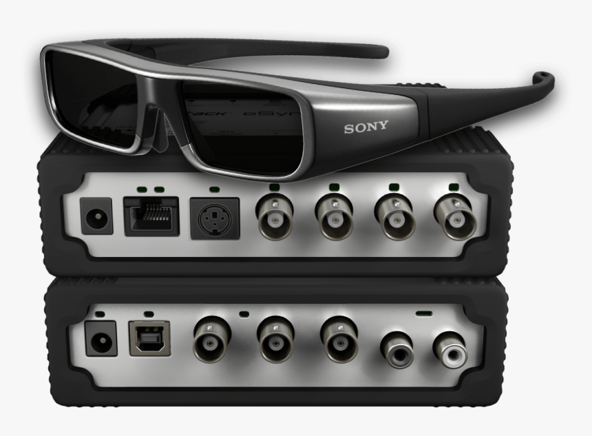 Transparent Shutter Glasses Png - Optitrack Active Marker Hmd, Png ...