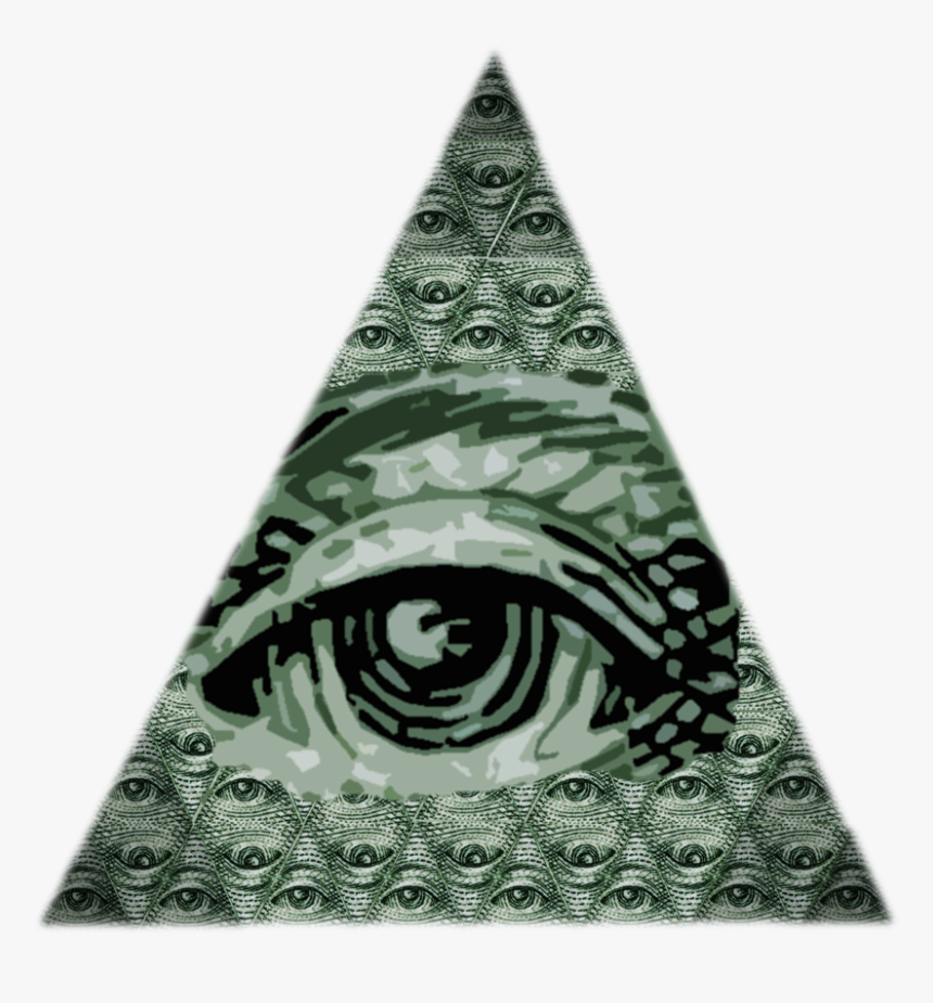 T-shirt Illuminati Eye Of Providence Clip Art - Triangle Illuminati Png ...
