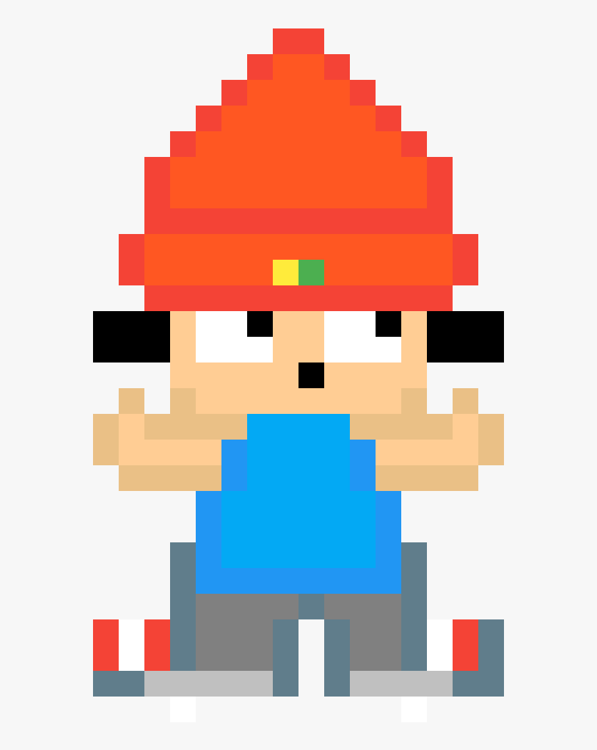 Parappa The Rapper Sprite , Png Download - J Hope Pixel Art ...