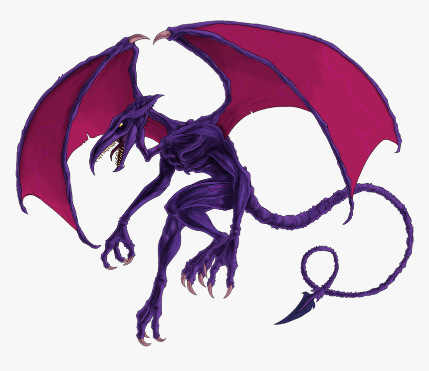 Ridley Metroid - Super Metroid Ridley Art, HD Png Download ...