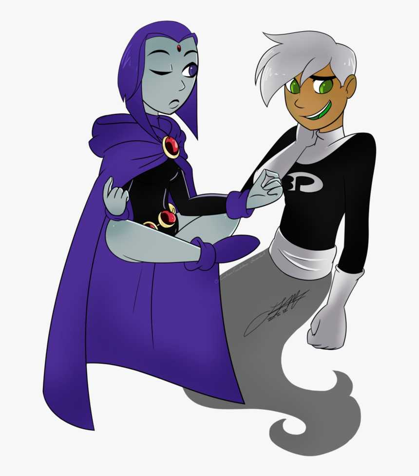 Raven X Danny Phantom, HD Png Download , Transparent Png Image - PNGitem