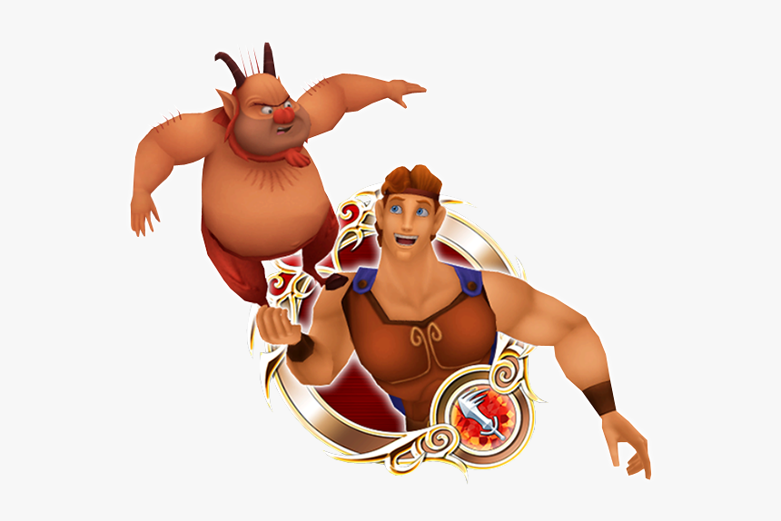 Hercules & Phil - Phil Kingdom Hearts 1, HD Png Download , Transparent ...