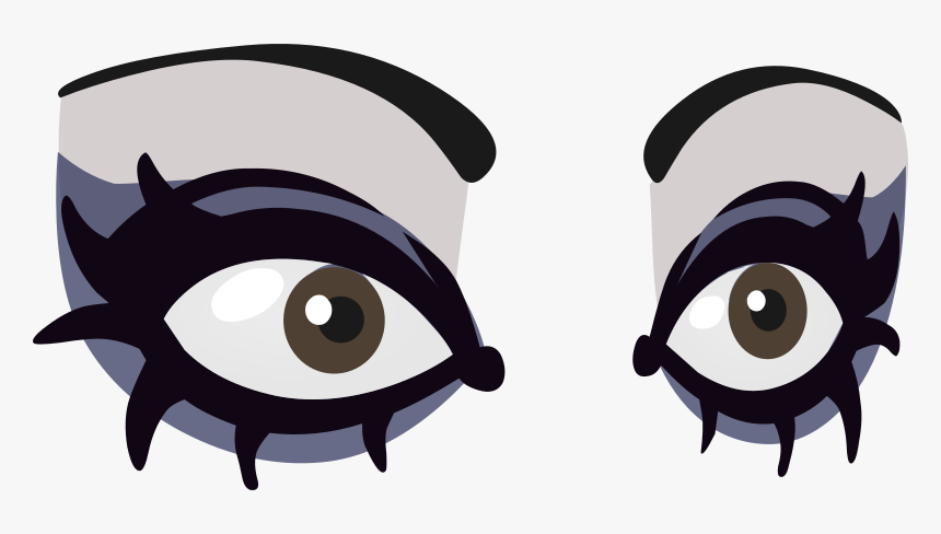 Goth Eyes From Glitch - Clip Art Goth, HD Png Download , Transparent ...