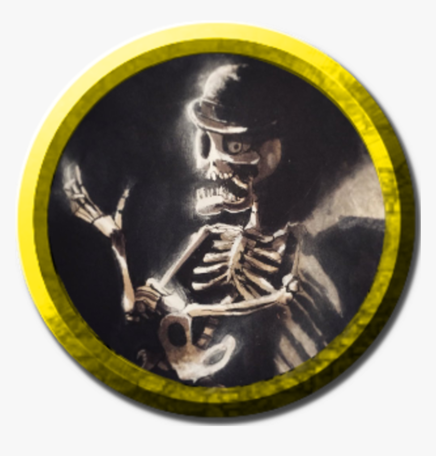 Transparent Spooky Skeleton Png - D&d Skeleton Token, Png Download ...