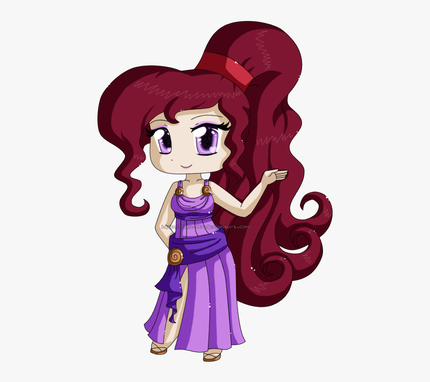 Hercules Clipart Megara - Disney Chibi Png, Transparent Png ...