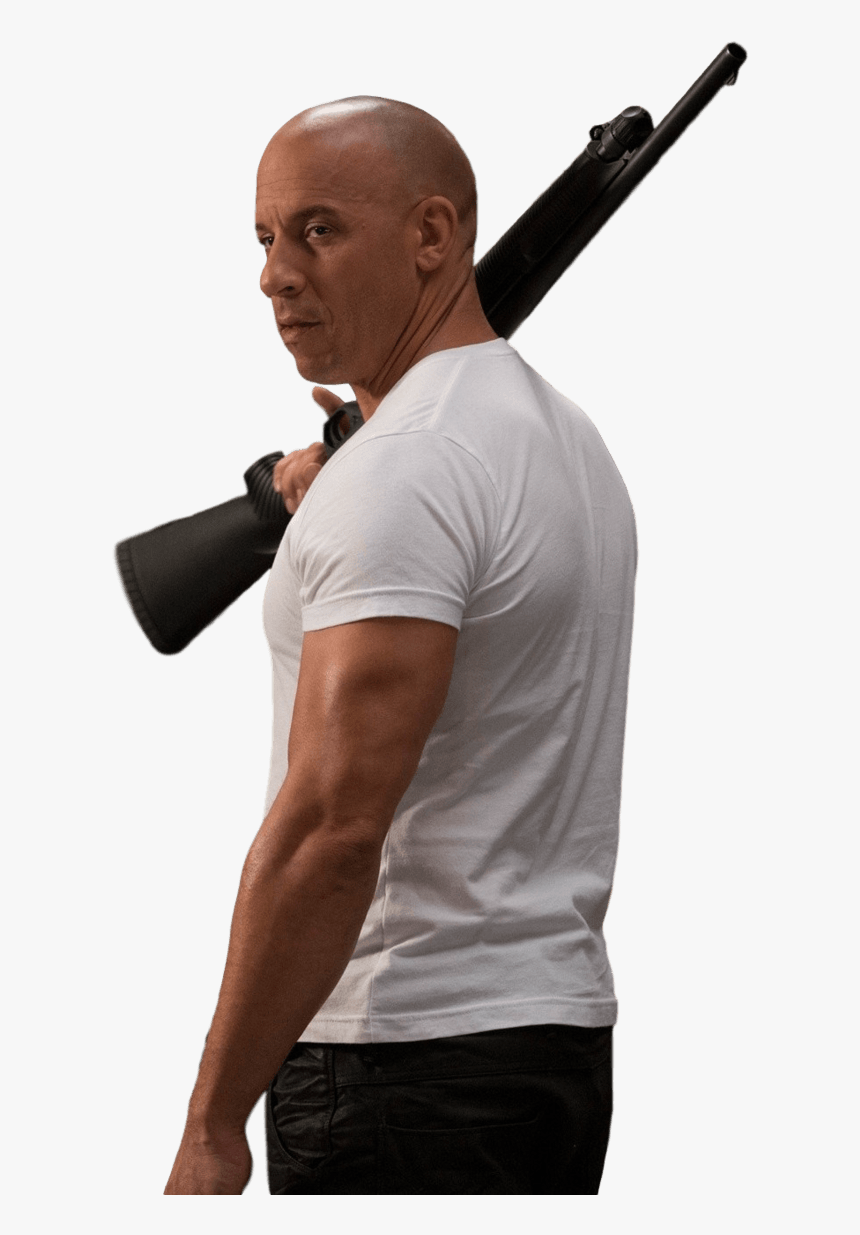 Holding Gun Vin Diesel - Vin Diesel Png, Transparent Png , Transparent ...