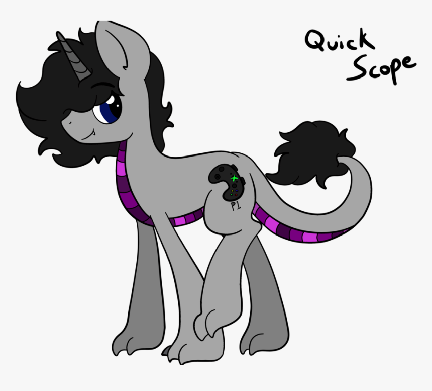 Quick Scope By Doodle - Cartoon, HD Png Download , Transparent Png ...