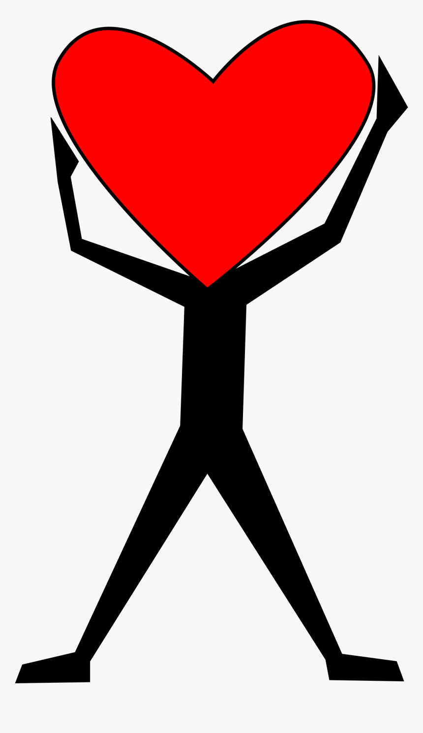 Heart Person Clip Art, HD Png Download , Transparent Png Image - PNGitem