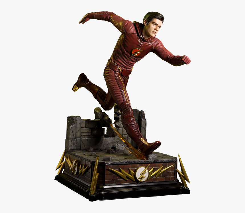Flash Statue, HD Png Download , Transparent Png Image - PNGitem