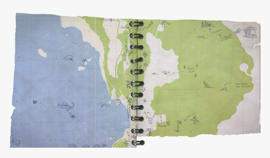 Archived - Life Is Strange 2 Map, HD Png Download , Transparent Png ...