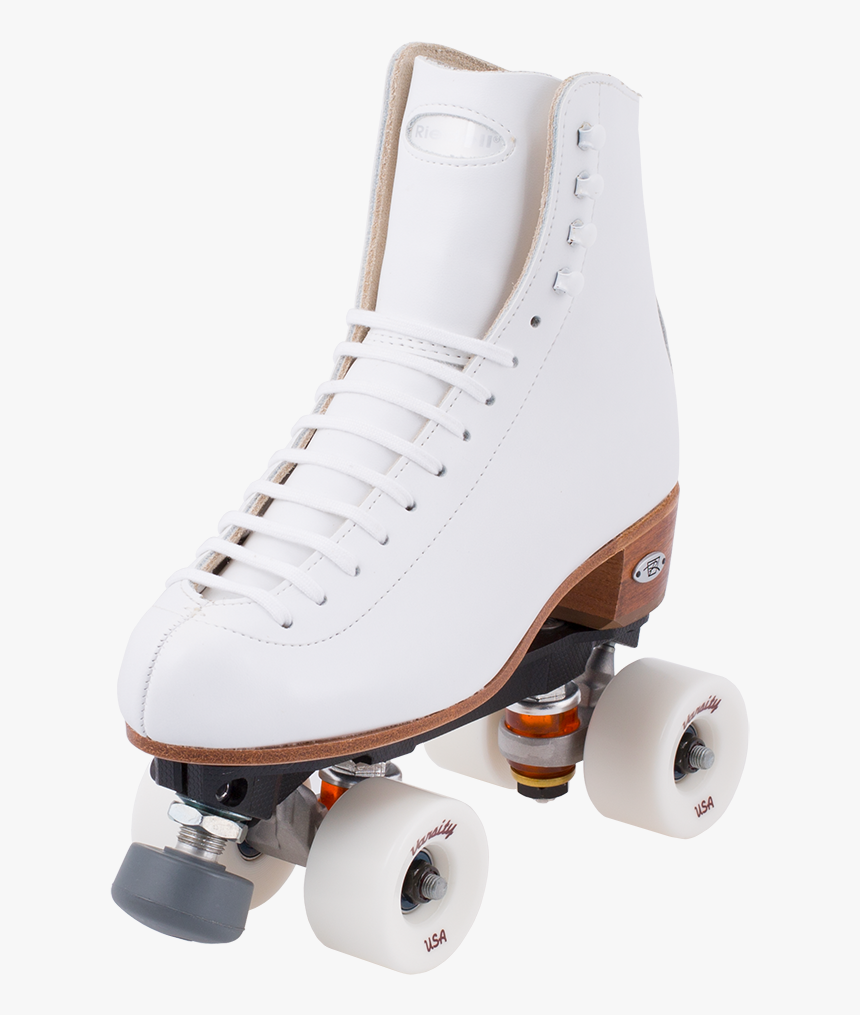 Riedell Epic Artistic Roller Skate Set - All White Roller Skates, HD ...