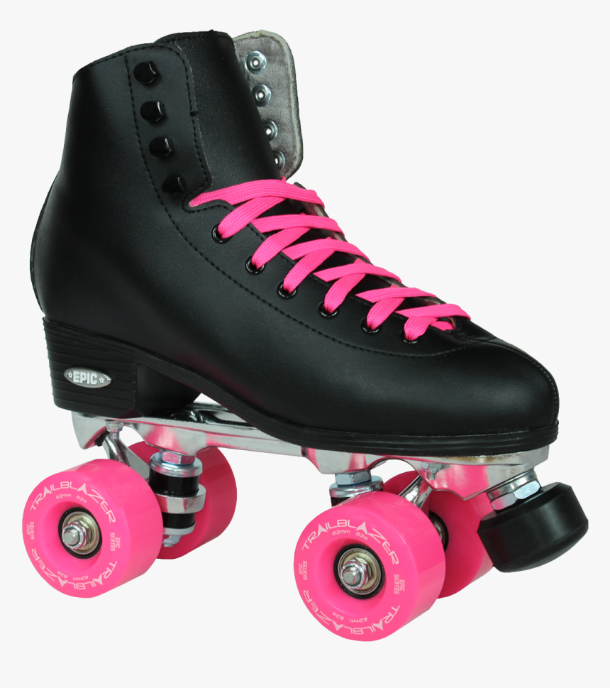 Roller Skate Pink And Black, HD Png Download , Transparent Png Image ...