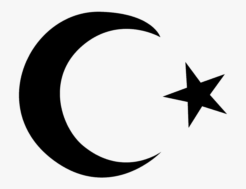 Islam Clipart Moon Stars - Islam Moon, HD Png Download , Transparent ...