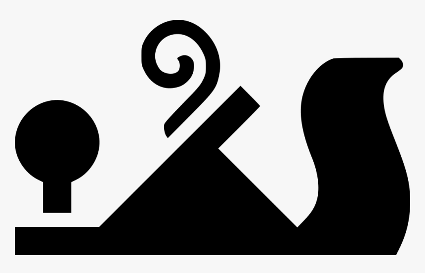 Plane Svg Stencil - Hand Plane Clip Art, HD Png Download , Transparent ...